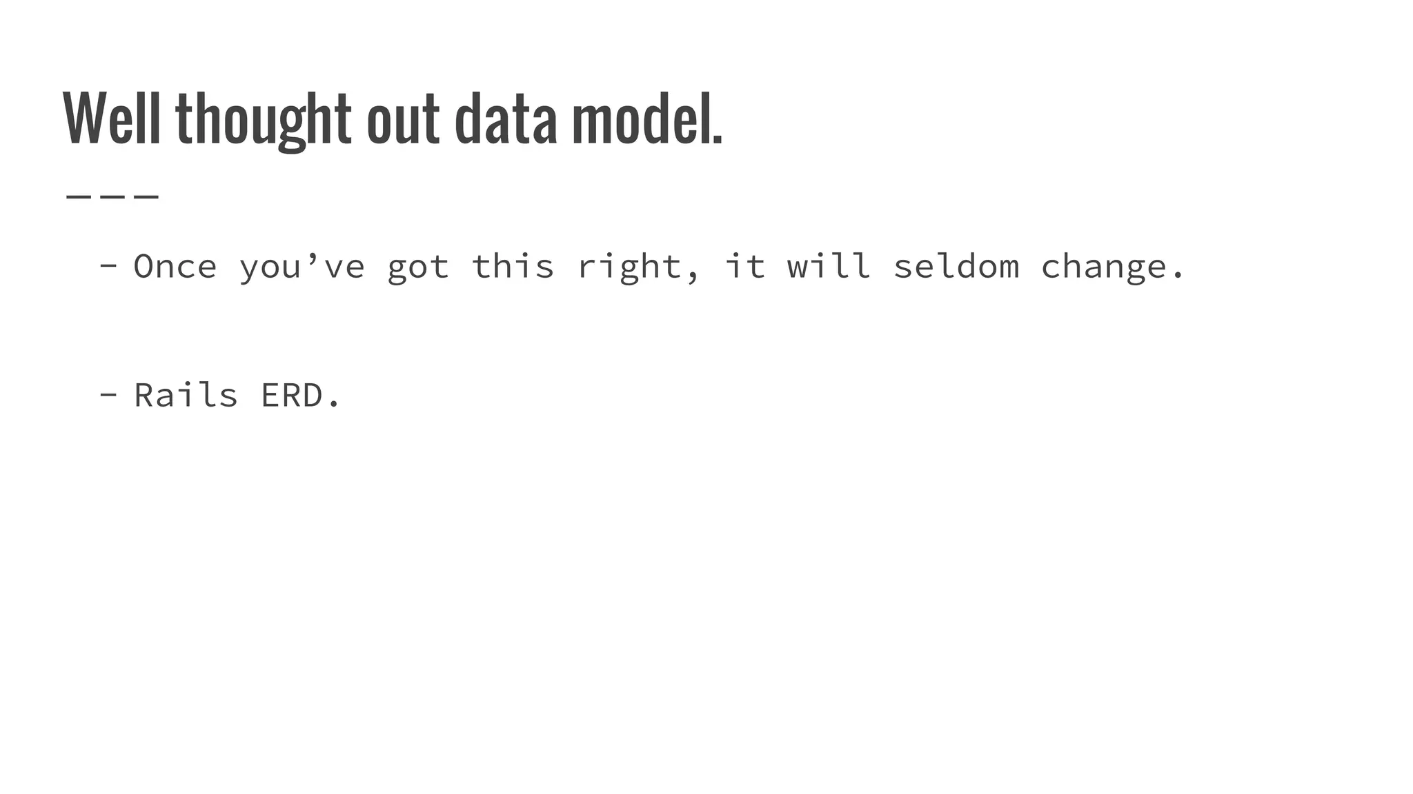 Quality rails coding | PPTX | Programming Languages | Computing