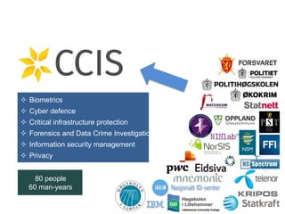 CCIS short presentation - English version | PPT