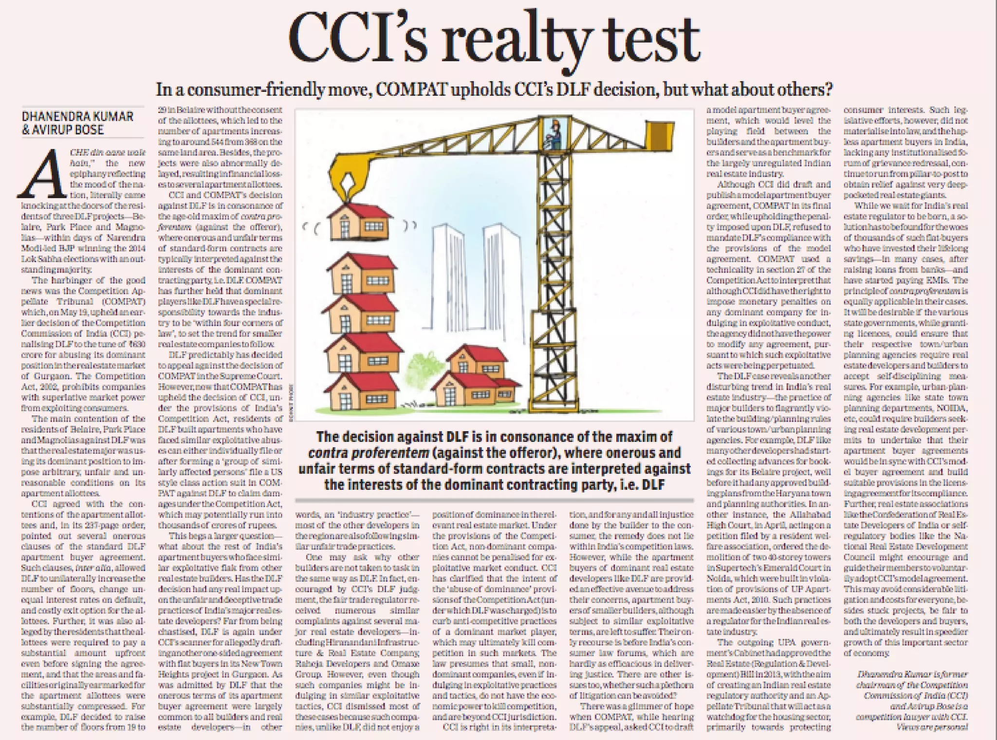 CCI's realty Test | PDF