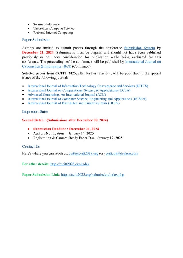 4th International Conference on Computing and Information Technology ...