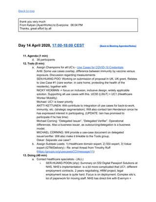 Cci use cases workstream homepage | PDF