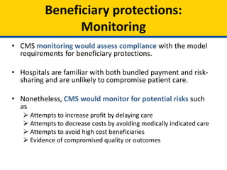 Webinars: Comprehensive Care for Joint Replacement Model - Overview | PPT