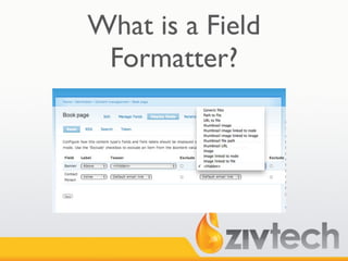 Custom Field Formatters | KEY