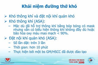 Các kỹ thuật cấp cứu đường thở khó | PDF