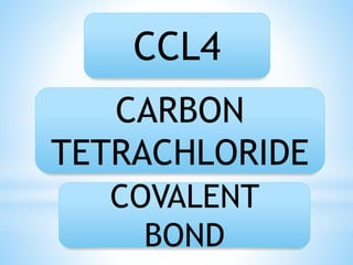 Structural Formula For Ccl4
