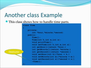 C++ classes tutorials | PPT