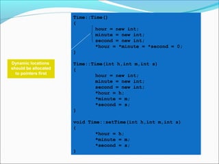 C++ classes tutorials | PPT