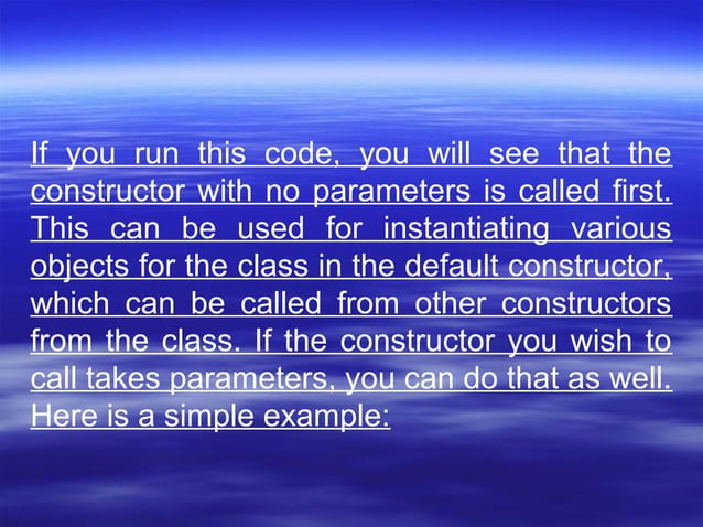 C Classes Tutorials Ppt