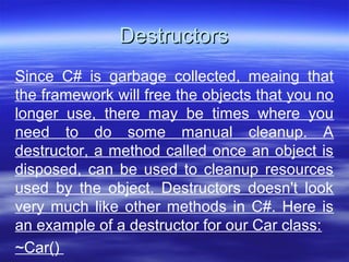 C++ classes tutorials | PPT