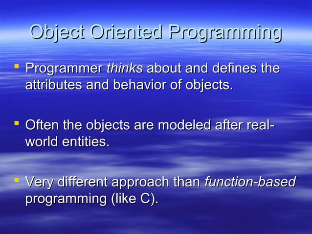 C Classes Tutorials Ppt