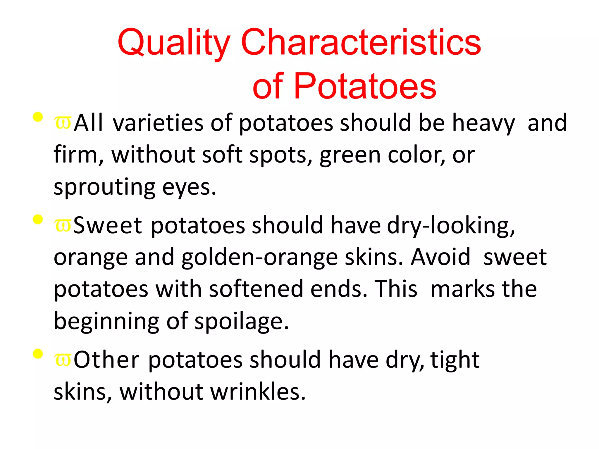Classification of vegetables | PPTX