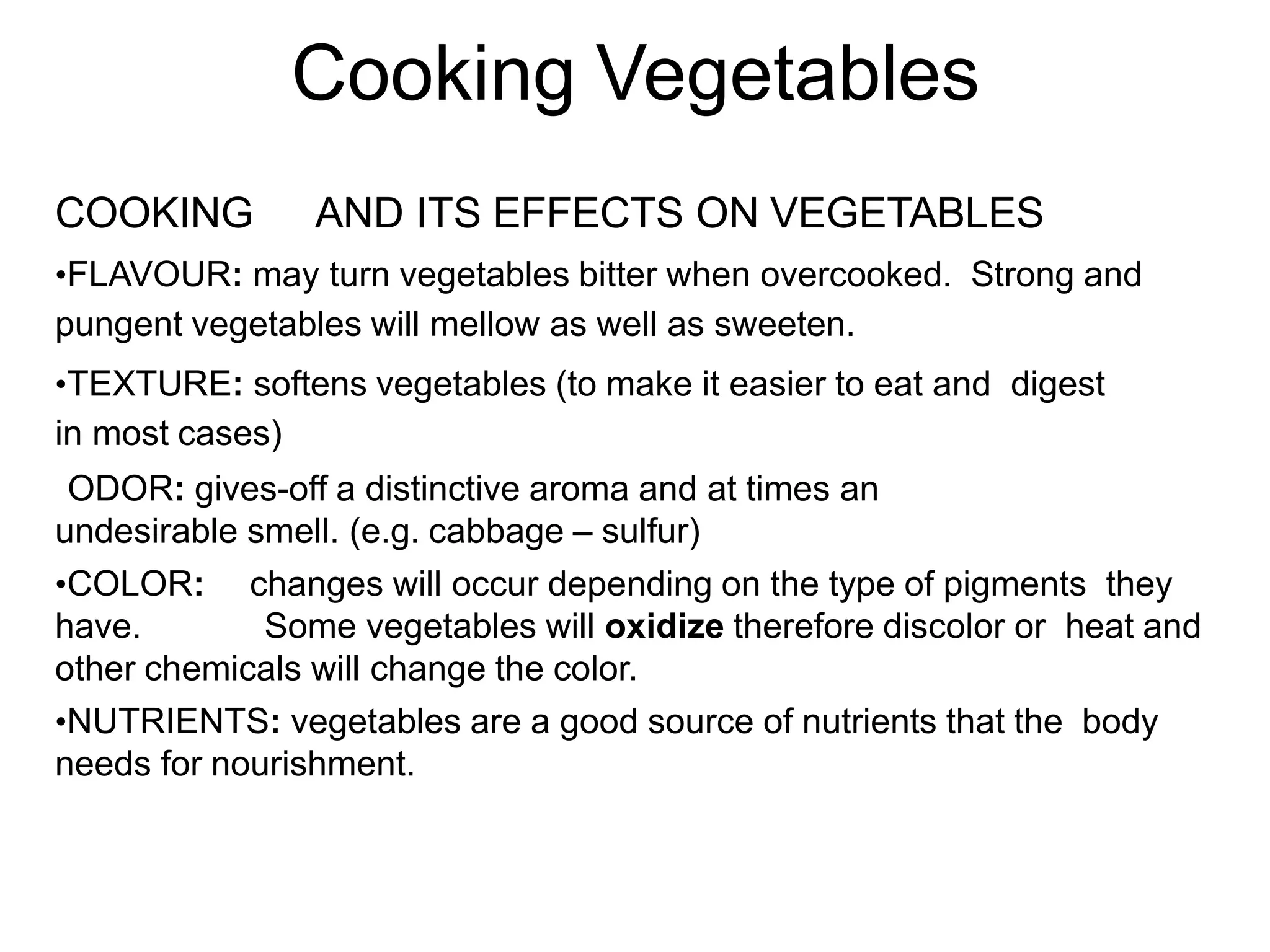 Classification of vegetables | PPTX