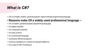 C# Class Introduction.pptx