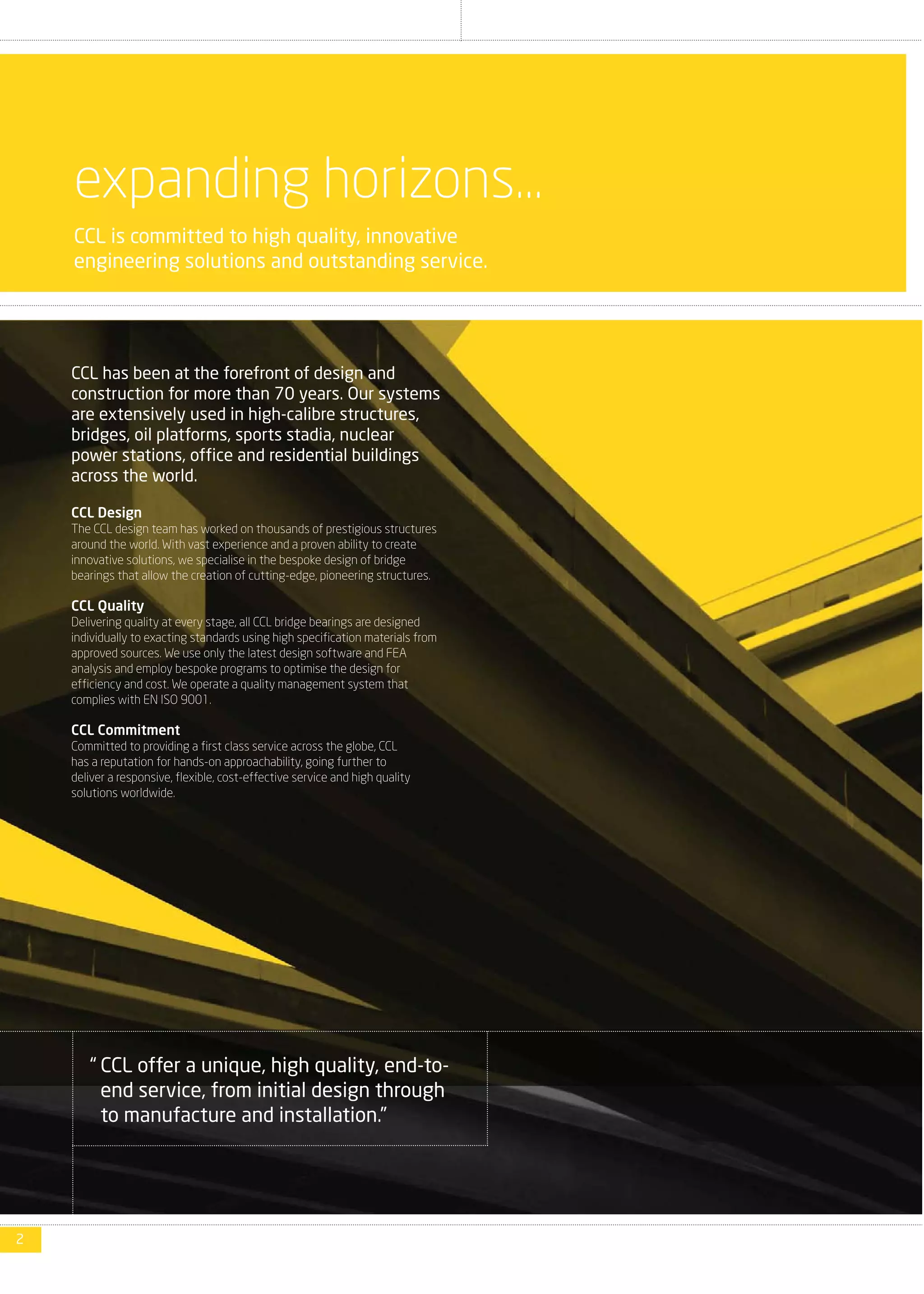 CCL Bridge Bearings Brochure | PDF