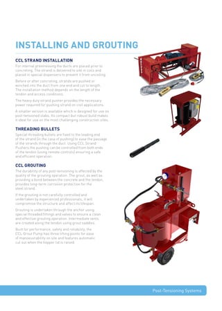 CCL Civils Brochure PT sLabs System for Engineers | PDF