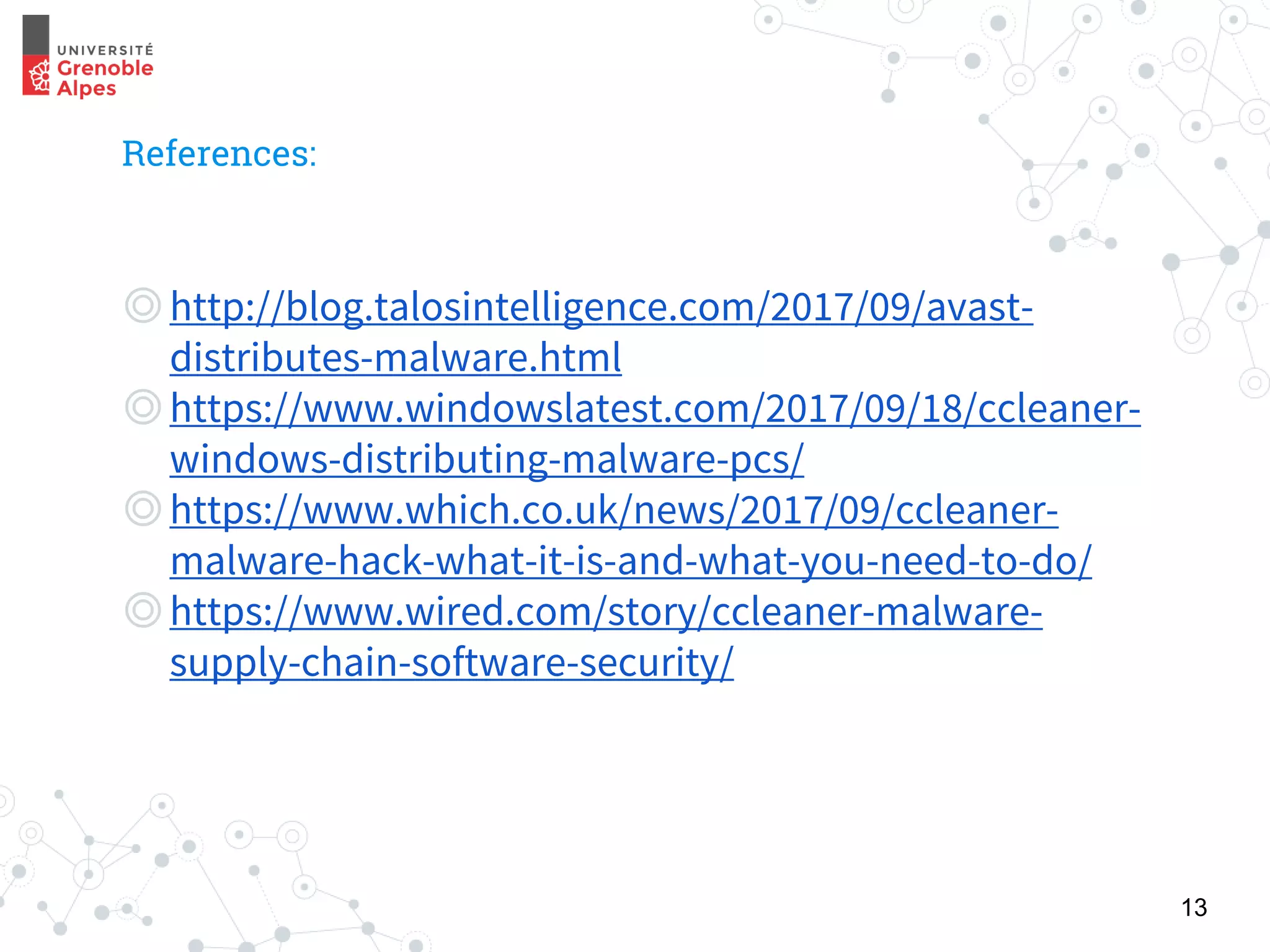 The CCleaner Infection | PPT
