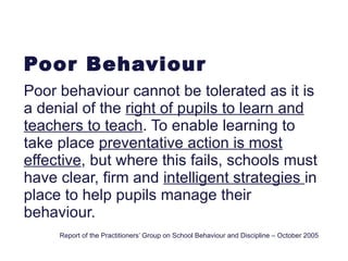 Confident Classroom Leadership - Short | PPT