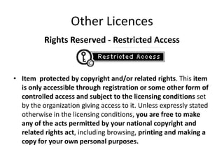 Introducing Creative Commons Licenses | PPT