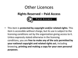 Introducing Creative Commons Licenses | PPT