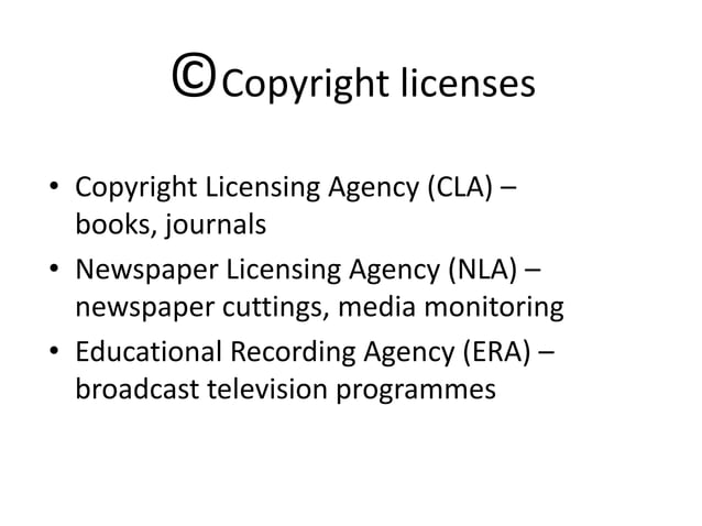Introducing Creative Commons Licenses | PPT
