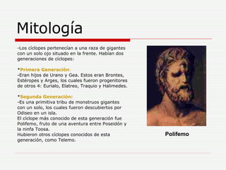 Cíclopes | PPT
