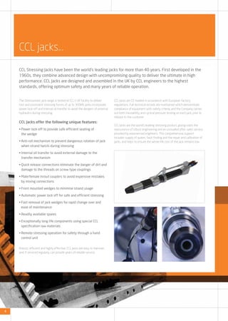 CCL Pre-Tensioned Concrete Brochure | PDF