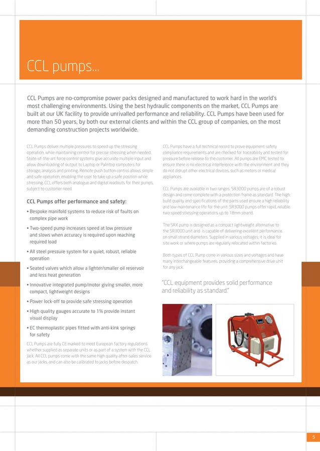 CCL Pre-Tensioned Concrete Brochure | PDF | Civil Engineering Industry ...