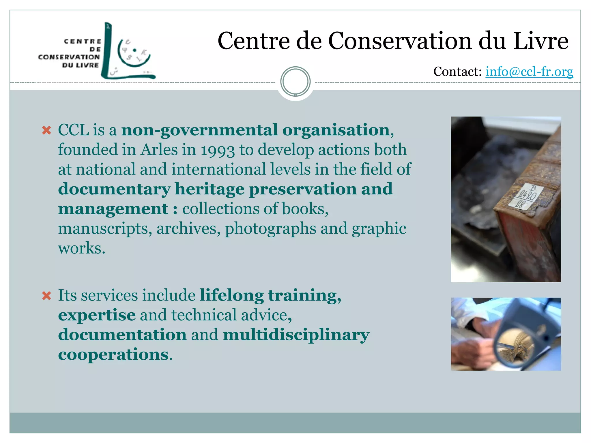 CCL presentation | PPT