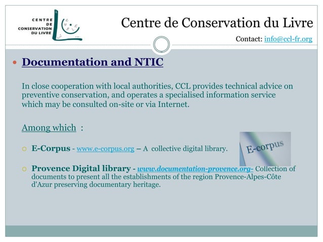 CCL presentation | PDF