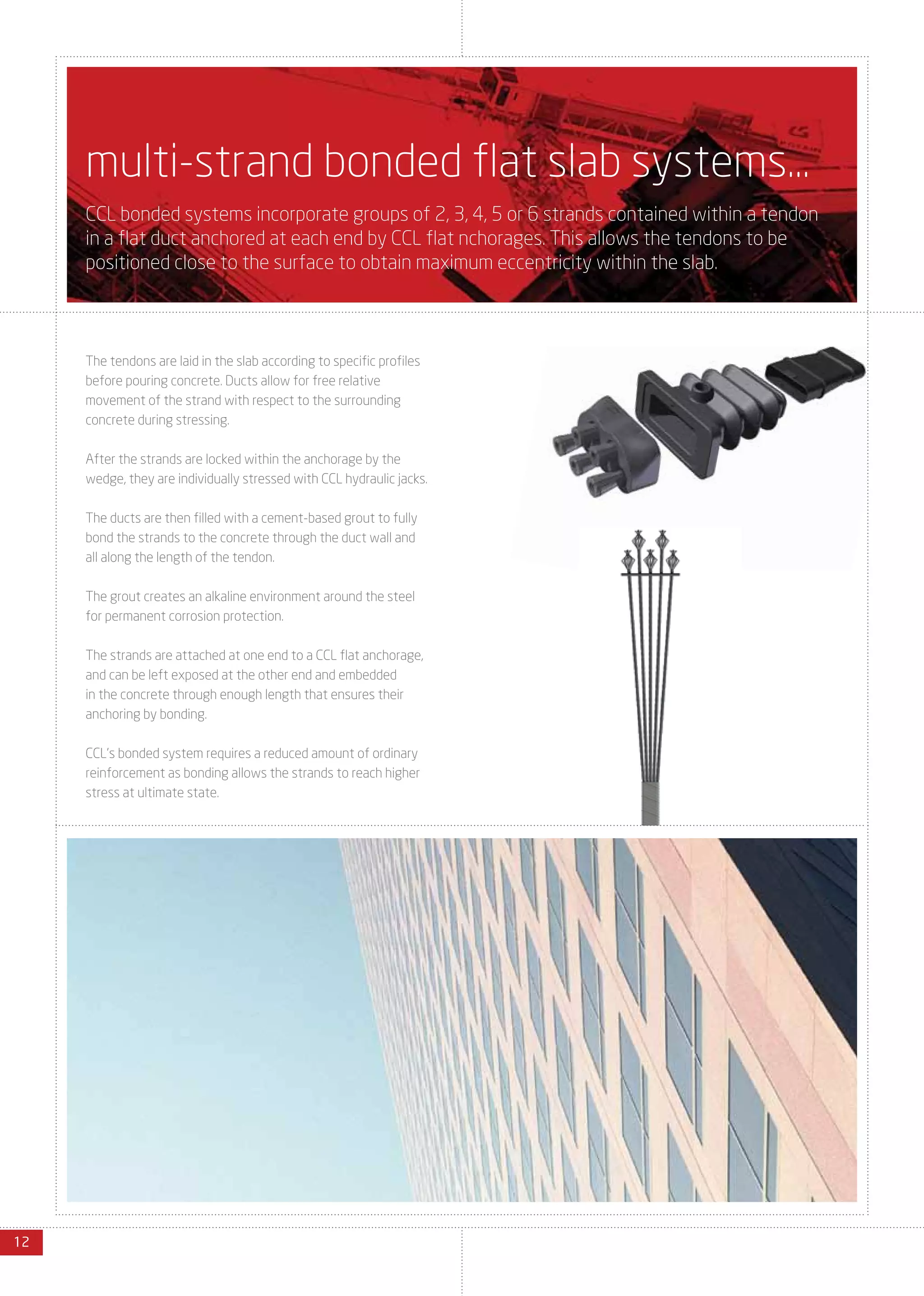 CCL Post Tensioned Concrete Slab Brochure | PDF