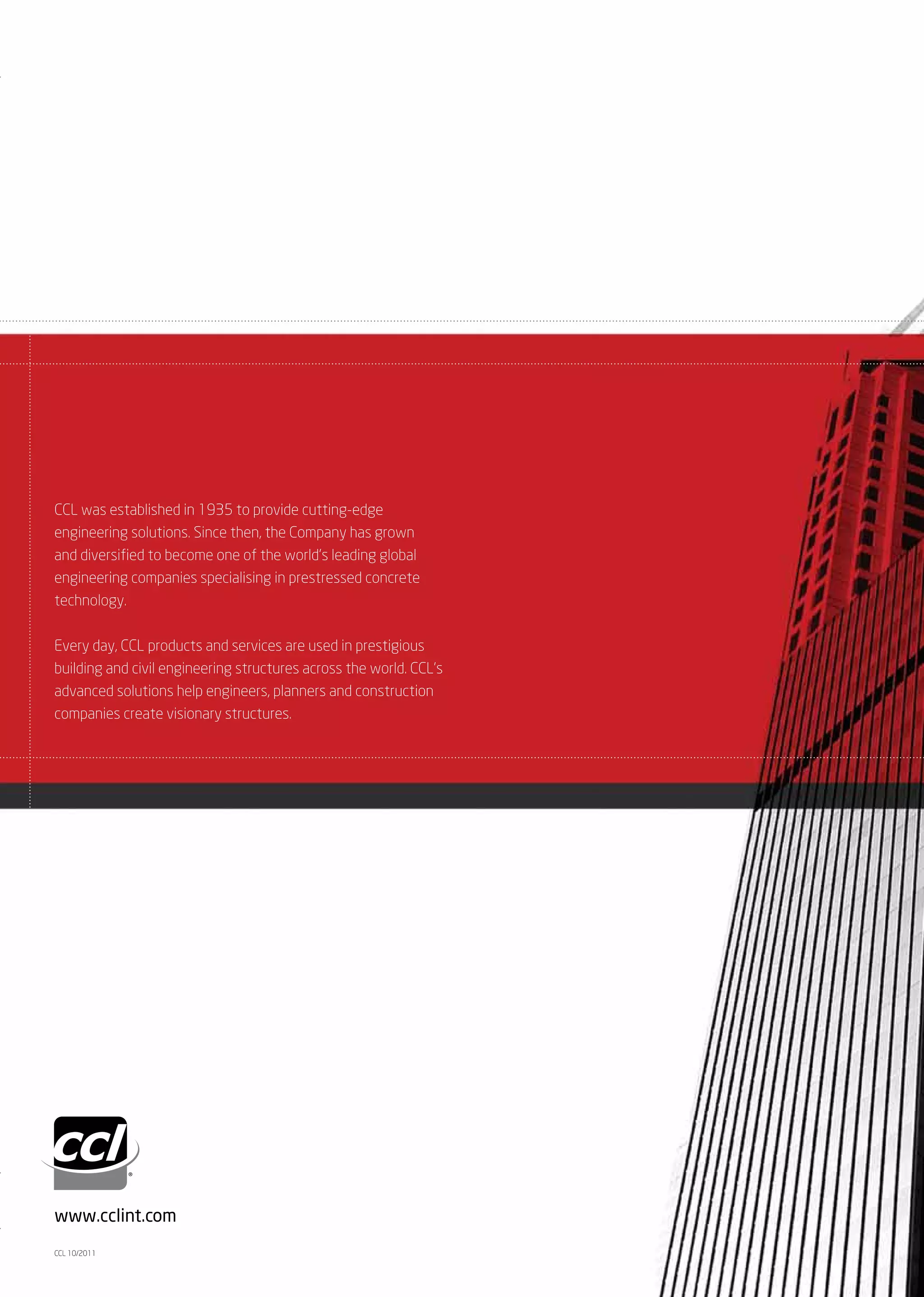 CCL Post Tensioned Concrete Slab Brochure | PDF