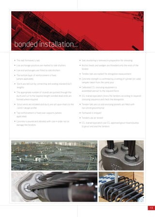 CCL Post Tensioned Concrete Slab Brochure | PDF