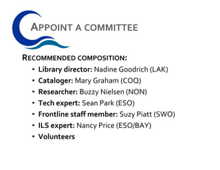 CCLSD and an Open Source ILS | PDF