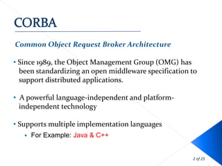 CORBA Component Model | PPT