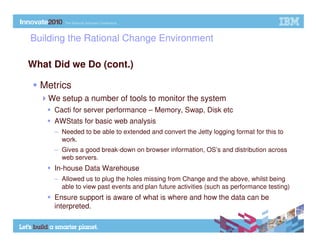 Using IBM Rational Change as an Enterprise-Wide Error Management ...
