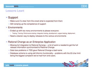 Using IBM Rational Change as an Enterprise-Wide Error Management ...