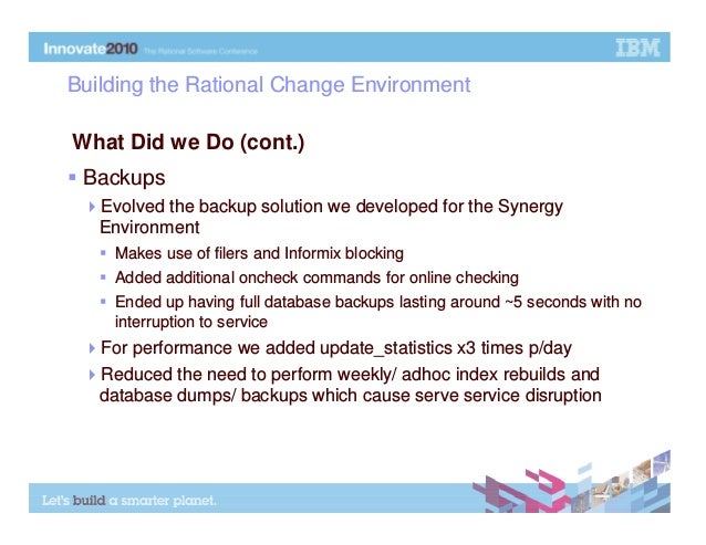 Using IBM Rational Change as an Enterprise-Wide Error Management Sol…