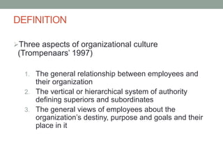 organizational culture | PPT