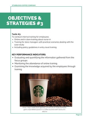 Starbucks Strategic Communications Plan | PDF