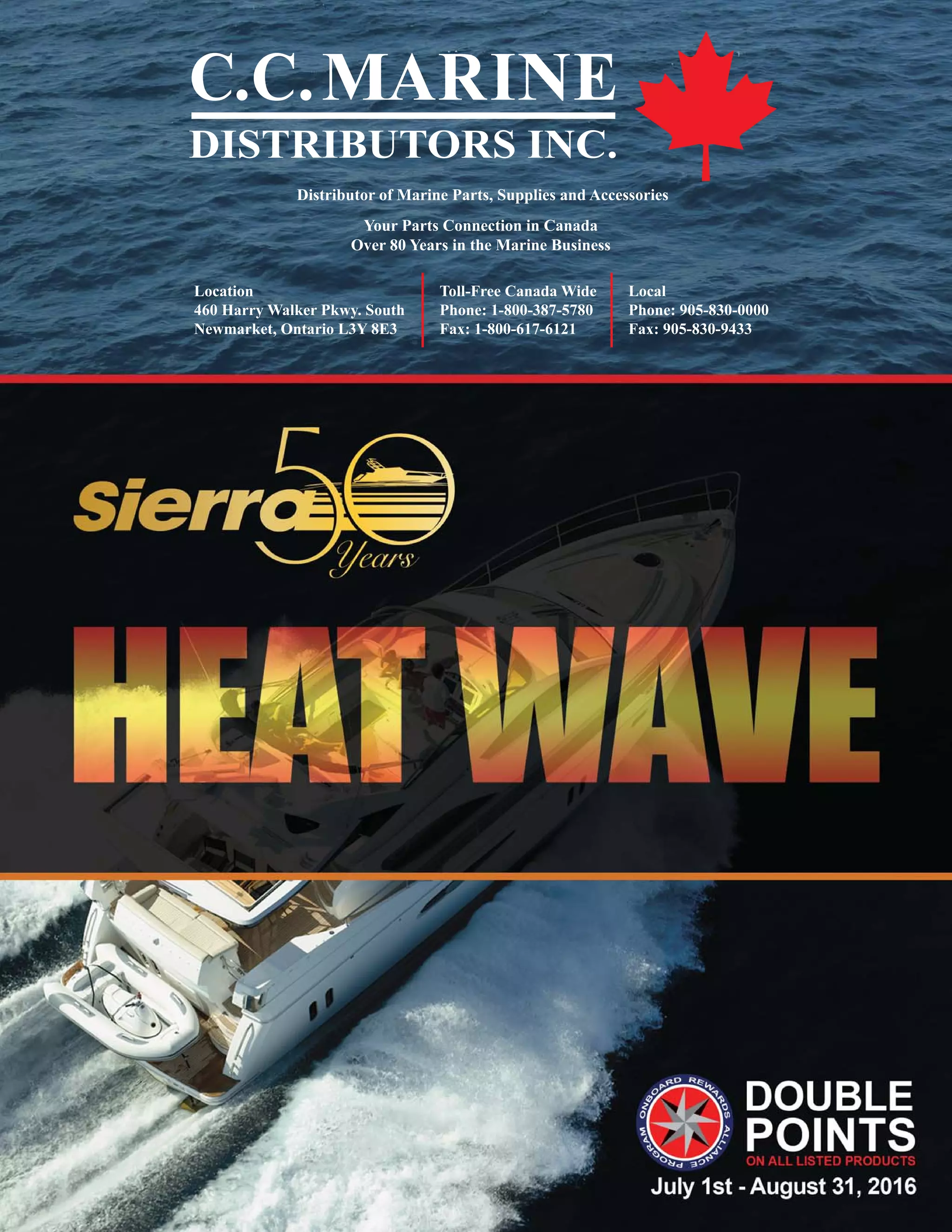 CC Marine Sierra Heat Wave Promotion | PDF