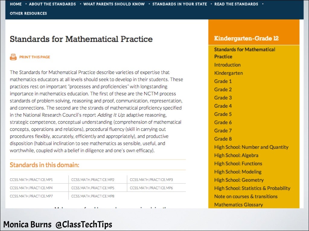 Teaching Common Core Math with iPads