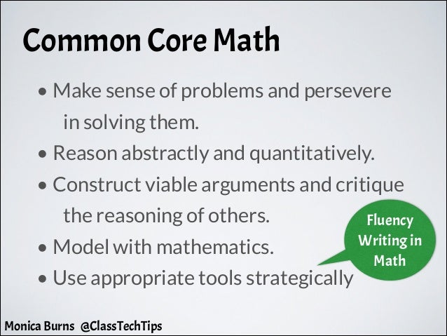 Teaching Common Core Math with iPads