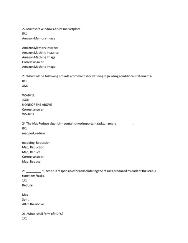 cloud computing mcq | PDF
