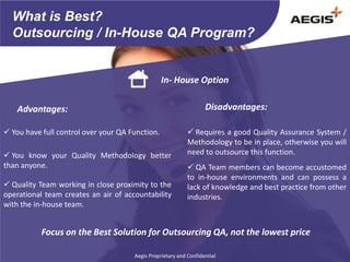 AEGIS: Quality Best Practices | PPTX