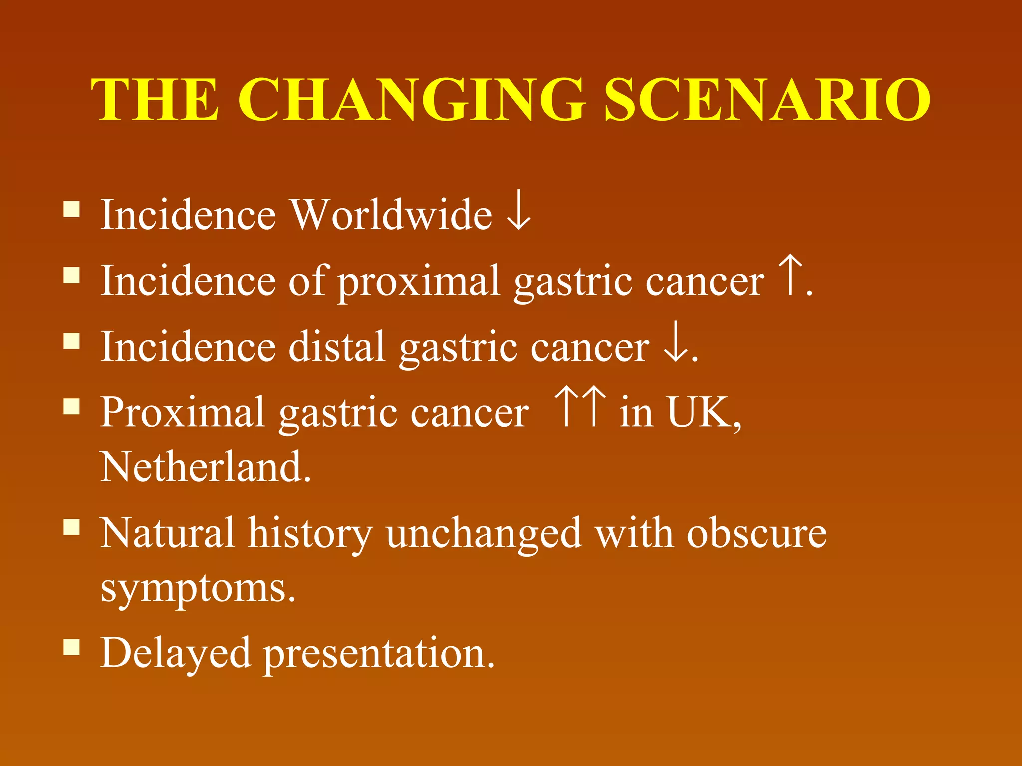 Current Concept of Management Gastric Carcinoma | PPT
