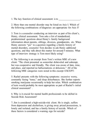 Ccmh 535 Education Specialist-snaptutorial.com