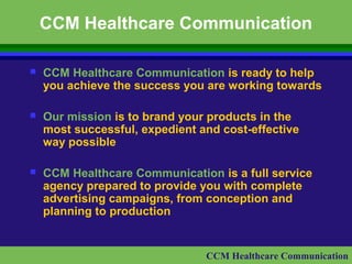 Ccm hca | PPT