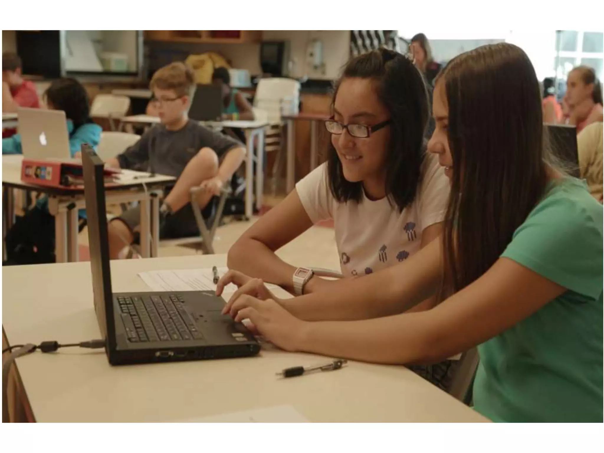 Students working with CODAP | PPTX