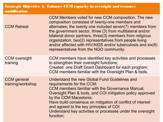 CCM Narrative report 2011-2012 | PPT | Non-Profit Organizations ...