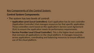 CLOUD RESOURCE MANAGEMENT AND SCHEDULING | PPTX